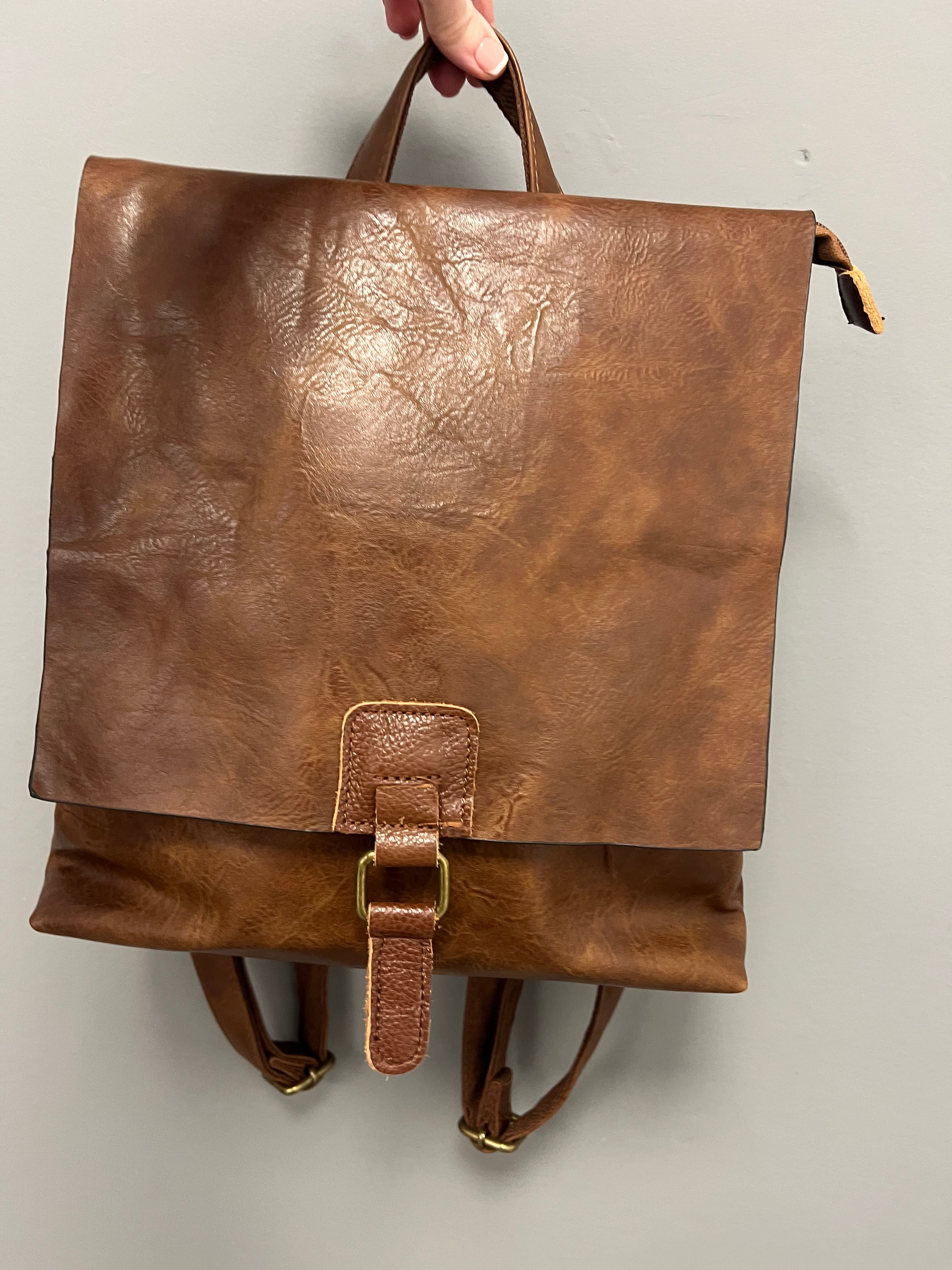 Harper Large Rucksack - Tan – Indie's Attic